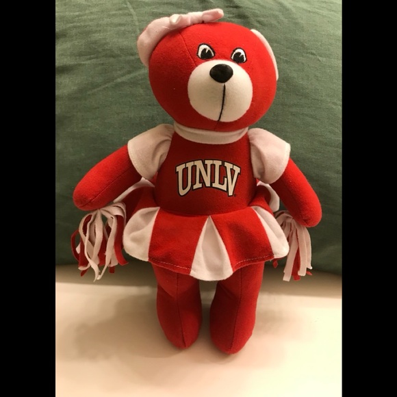 toy factory | Toys | Toy Factory Unlv Redwhite Plush Stuffed Teddybear ...